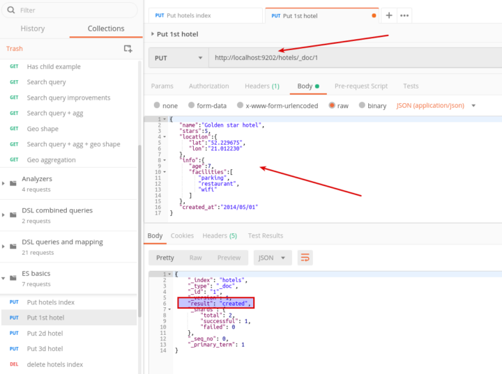 Elasticsearch Basics Chrome Plugin Postman And First Dsl Queries 0447